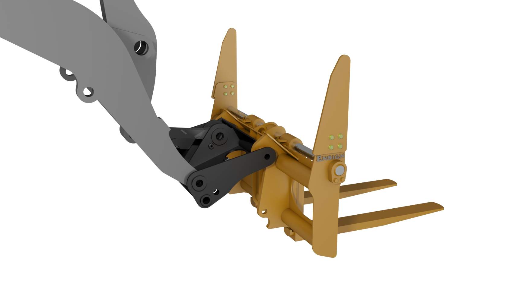 Hydraulic Quick Coupler with Tools - Forestry Attachments